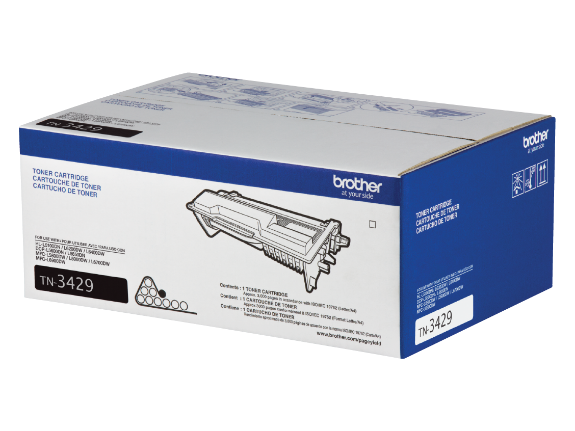 TN3429 | Toner estándar para 3.000 páginas (rendimiento al 5% de ...